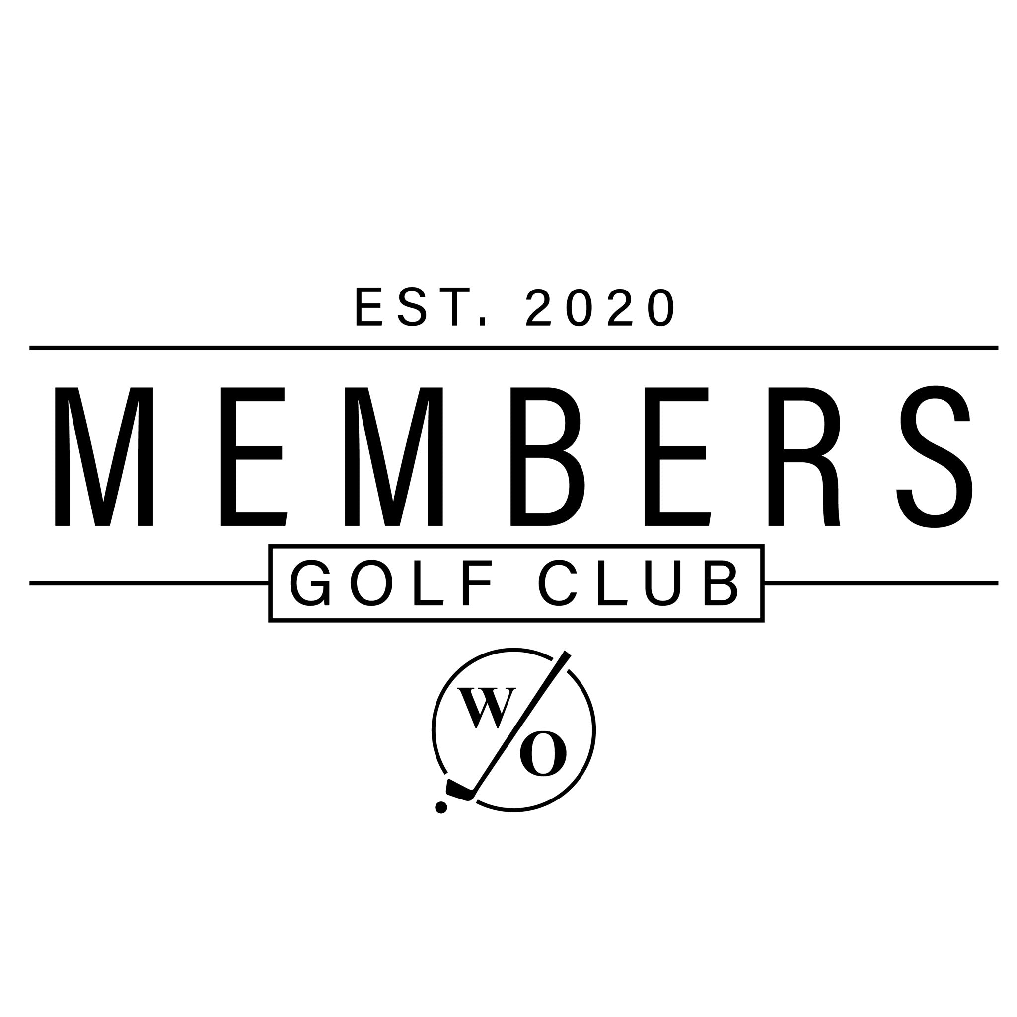 Members Golf Club 2025 Collection – Members W/O Dues